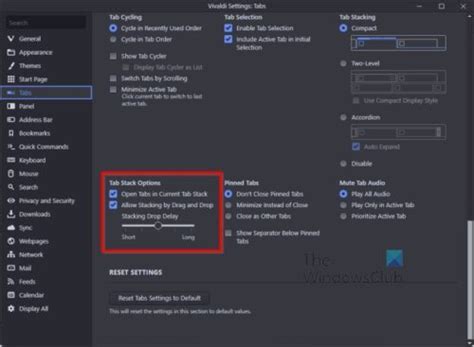 How To Pin Group And Stack Tabs In Vivaldi Browser