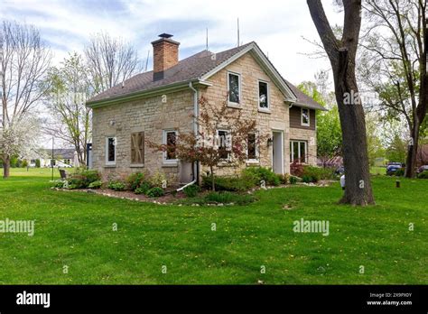 The Restored 1846 William And Sarah Butler Stone Farmhouse And