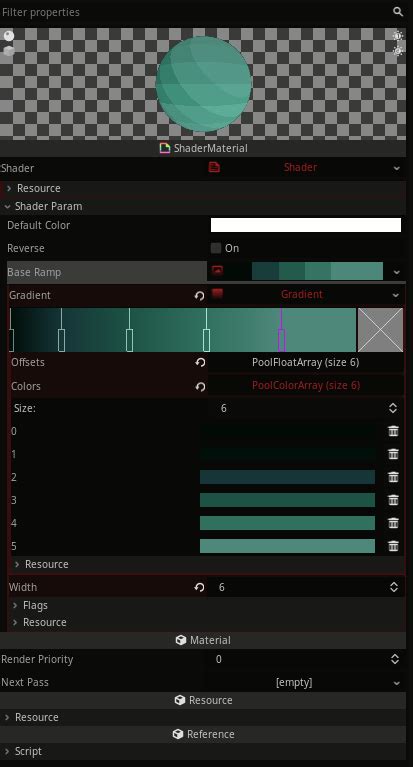 3d color ramp light shader godot assets marketplace