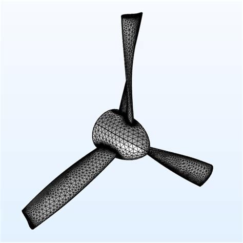 Schematic Of The Propeller Coordinate And Discretization Result A Download Scientific