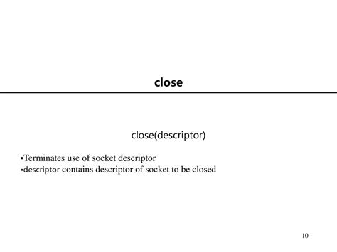 Socket Interface 1 Introduction 11 Socket Address Formats 2 Api Ppt Download