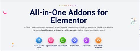 All In One Elementor Addon With The Largest Elements Library