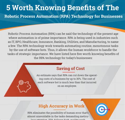 Worth Knowing Benefits Of The Robotic Process Automation RPA Technology For Businesses