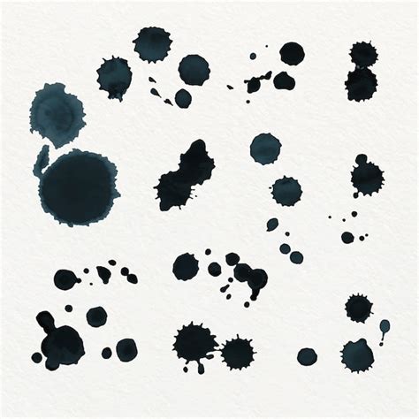 Free Vector Flat Design Ink Splash Element