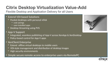 Vdi Citrix Solution Comparison Presentation Pptx Operating Systems