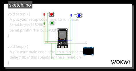 задание 7 Wokwi Esp32 Stm32 Arduino Simulator