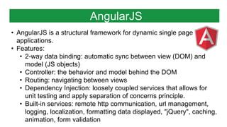 SharePoint Hosted Add In With AngularJS And Bootstrap PPT