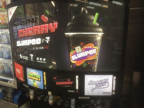 Black Slurpie Turned My Whole Mouth Black😂 Found At A 7 11 In Bc Canada R Soda