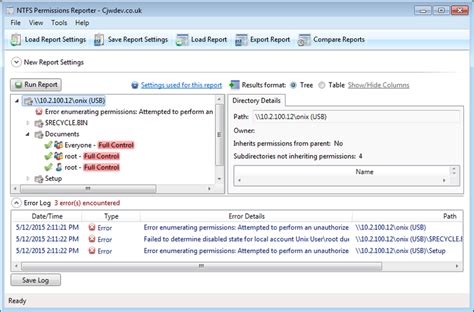 Symantec Backup Exec Molests UNC Patch Permissions With USB Drive On NAS Security