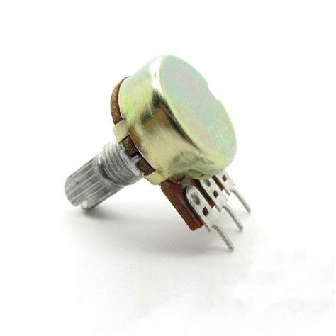 Metal Potentiometer 10k Ohm 3 Pin Makers Electronics