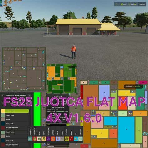 Ls25 Juotca Flat Map 4x V1 6 0 0 Mod Ls25 Mods
