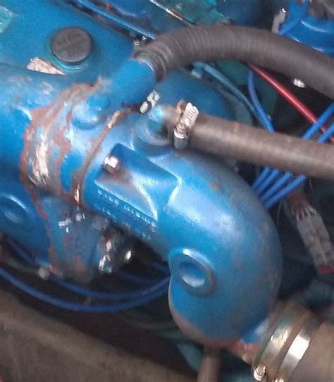 Closed Cooled 454 Crusader Exhaust Riser Question Club Sea Ray