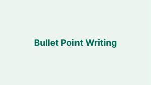 How To Write Bullet Points List Format Ideas Examples Studio Global