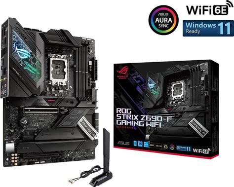 Asus Rog Strix Z690 F Gaming Wifi 6e Lga 1700 Intel® 12thand13th Gen Atx