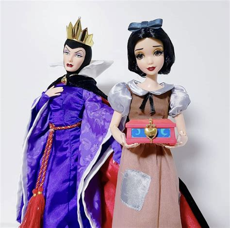 Snow White And Evil Queen Dolls By Disneydollkingdom Disney Princess