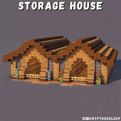 Minecraft Storage House Design