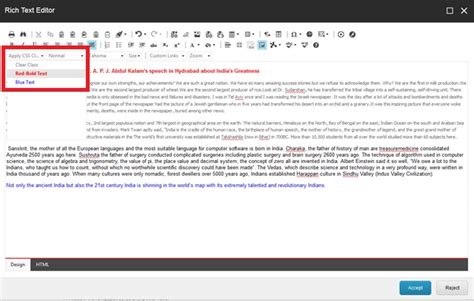 Apply Css Classes In Rich Text Editor Learn Sitecore Basics