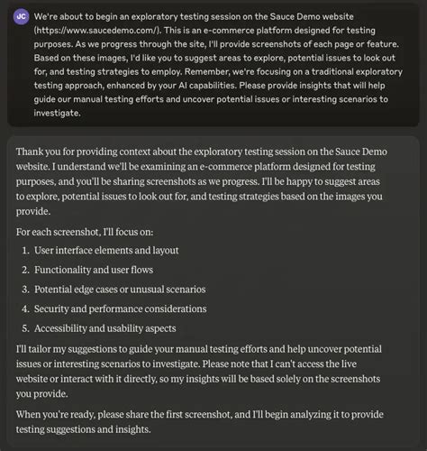 GenAI Assisted Testing An Exploratory Test Case Study