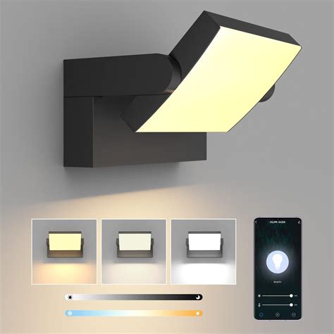 Klighten 24w Außenwandleuchte Dimmbar Mit App Steuerung Timer