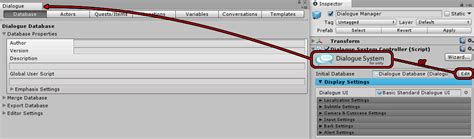 dialogue system for unity quick start