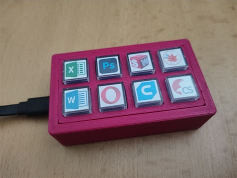 Arduino Macro Keyboard 3d Print Details