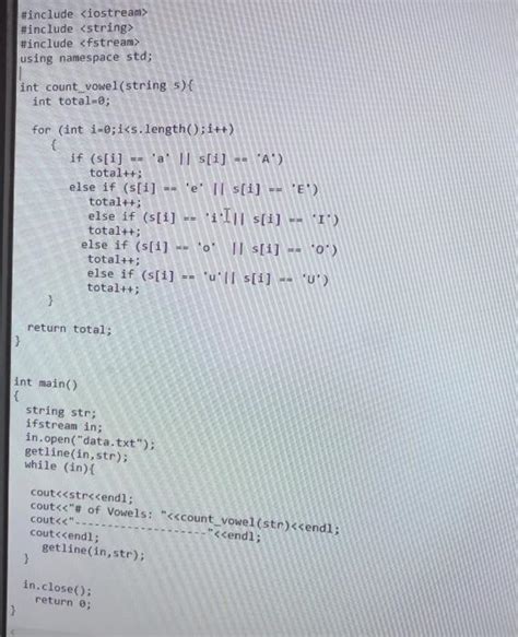 Solved Just Need Help On The Number Of Consonants With This
