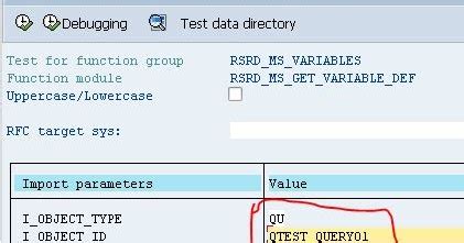 Simple SAP SAP BW How To See All Variables And Details Used In A BEx Query