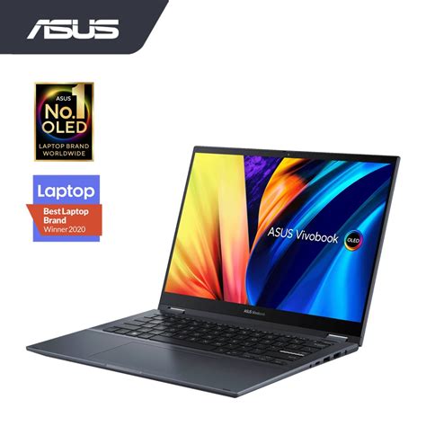 Asus Vivobook S Flip Tn Q Akn Ws In Laptop Quiet Blue Ryzen H Gb Ram