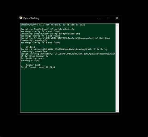 New Crash On Startup · Issue 4509 · Pathofbuildingcommunity