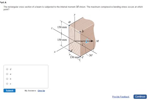 Rectangular Cross Section Solved The Picture Shows A Simply