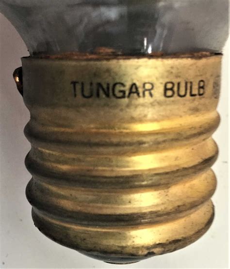 Model 189048 Tungar Rectifier Bulb Society For The Preservation Of