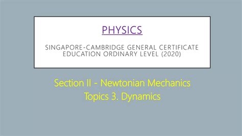 physics dynamics pptx physics science