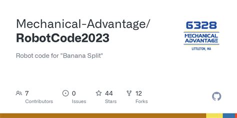 GitHub Mechanical Advantage RobotCode Robot Code For The CHARGED UP Game