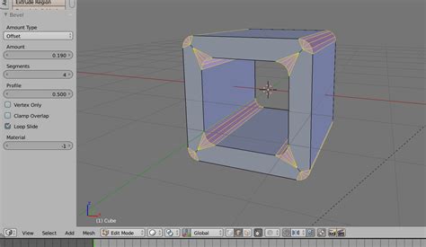 fillet chamfer edges modeling blender artists community