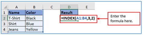 index match formula in excel resource