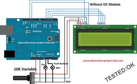 Simple Digital Clock Using Arduino Without Rtc Diy Electronics
