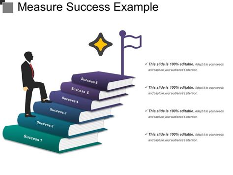 Measure Success Example PowerPoint Shapes PowerPoint Slide Deck