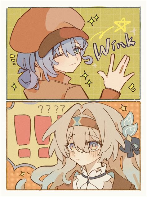 Firefly And Robin Honkai And 1 More Drawn By Nekooooowo Danbooru