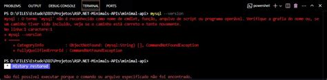 Solucionar Erro No Terminal Ao Usar Comando Do Mysql Felipe Reis