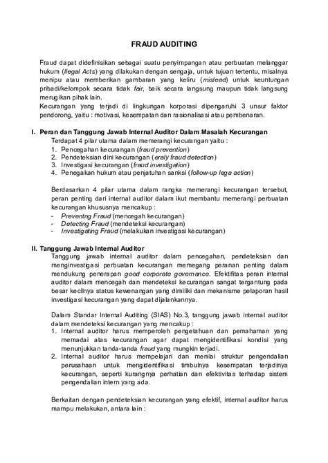 Doc Fraud Auditingdocx