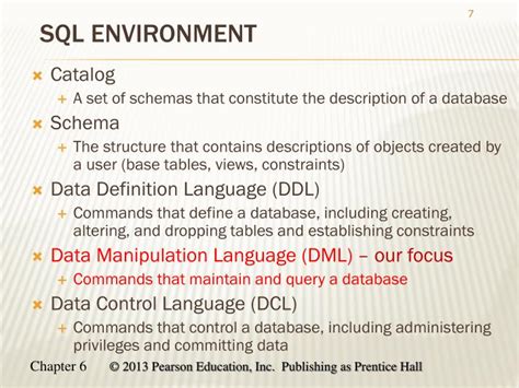 Ppt Chapter 6 Introduction To Sql Powerpoint Presentation Id2641532