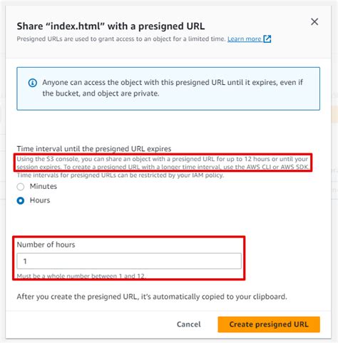 สร้าง S3 Presigned Url ด้วย Aws Cli และ Management Console Developersio