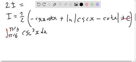 SOLVED Find The Definite Integral For 3x Pi For The Fraction Interval Pi Over 3 And Pi Over 6