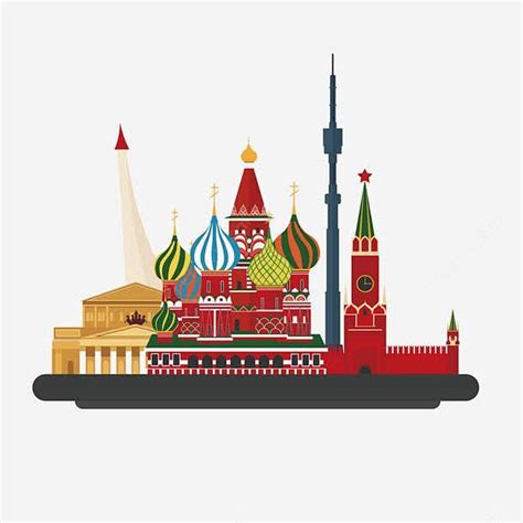 俄罗斯建筑高清素材 俄罗斯 克里姆林宫 圆顶 建筑 房屋 花纹 锥形 元素 免抠png 设计图片 免费下载