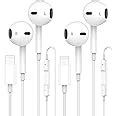 Amazon Com Apple Earbuds IPhone Wired With Lightning Connector Apple MFi Certified Wired