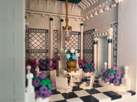 The Blockshires Lego Garden Retreat Lego Pergola Lego Wisteria