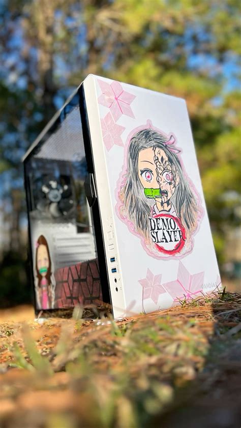Nezuko Kamado Pc Case Pc Cases Slayer Case