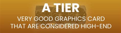GPU Hierarchy Graphics Card Tier List Updated List