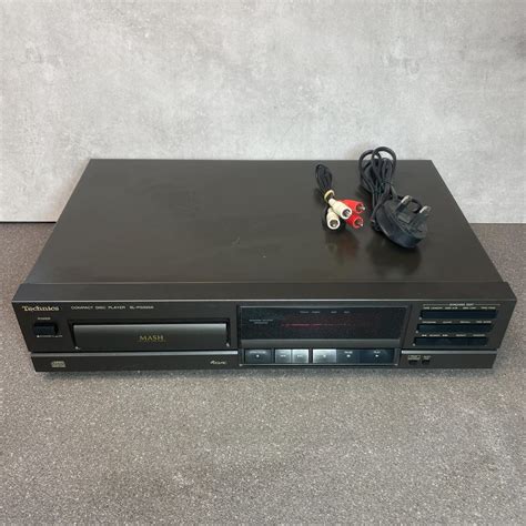 Technics SL PG A Compact Disc CD Player MASH Hifi Separate Black DAC Tested Working Etsy