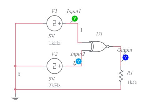 Exp Logic Gates Multisim Live